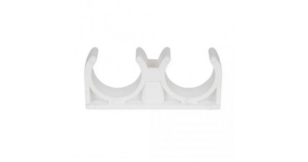 Colier dublu pentru țevi PPR - 25 mm – Gebhardt.md